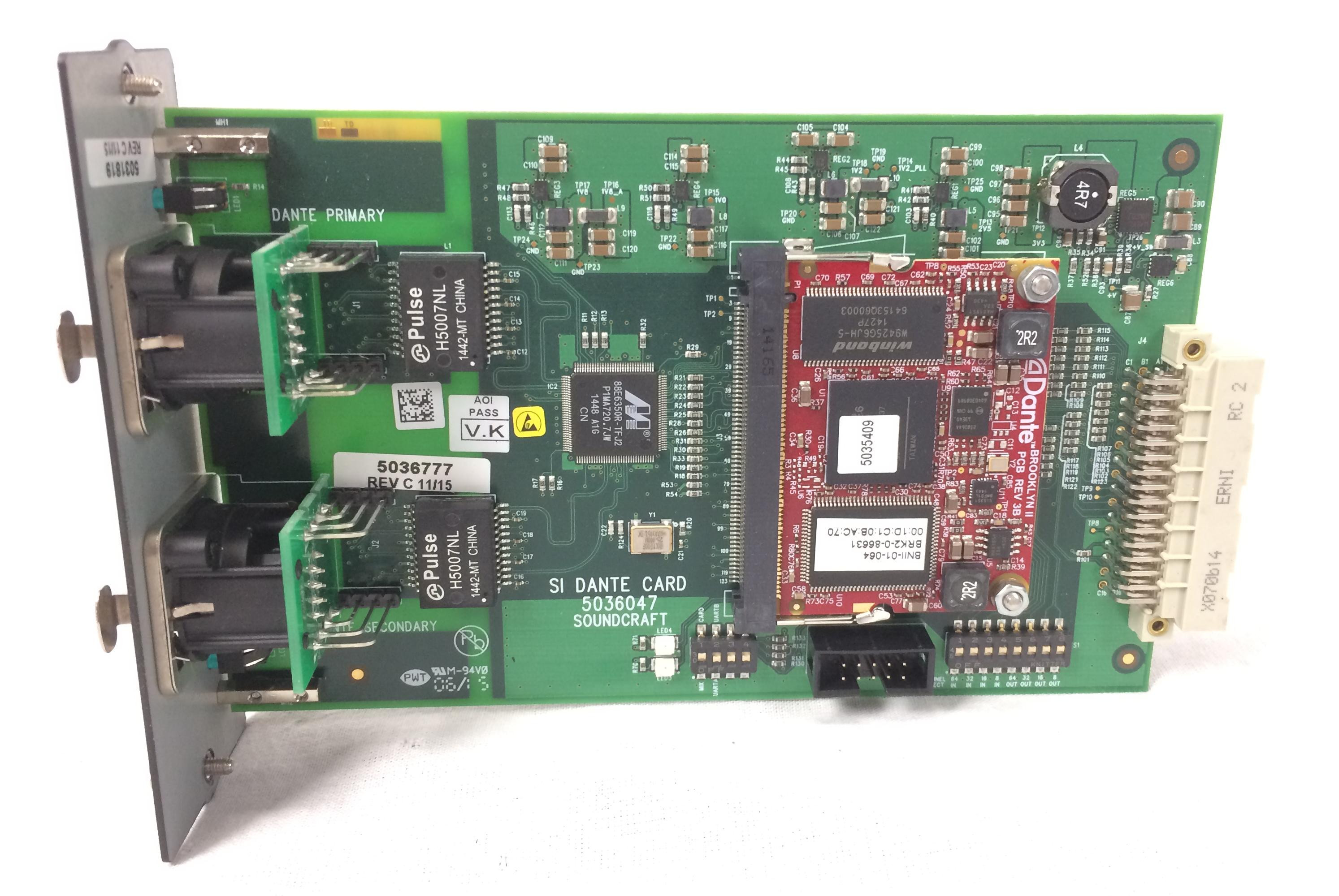 Soundcraft SI-Dante Expansion Card | Mixer Soundcraft