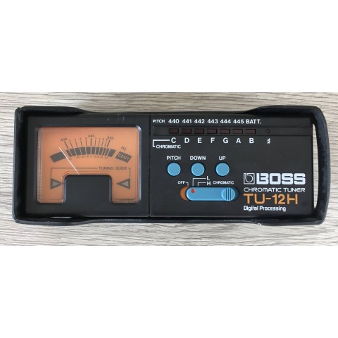 Boss TU-12H Chromatic Tuner MAde in Japan | Effetti Boss