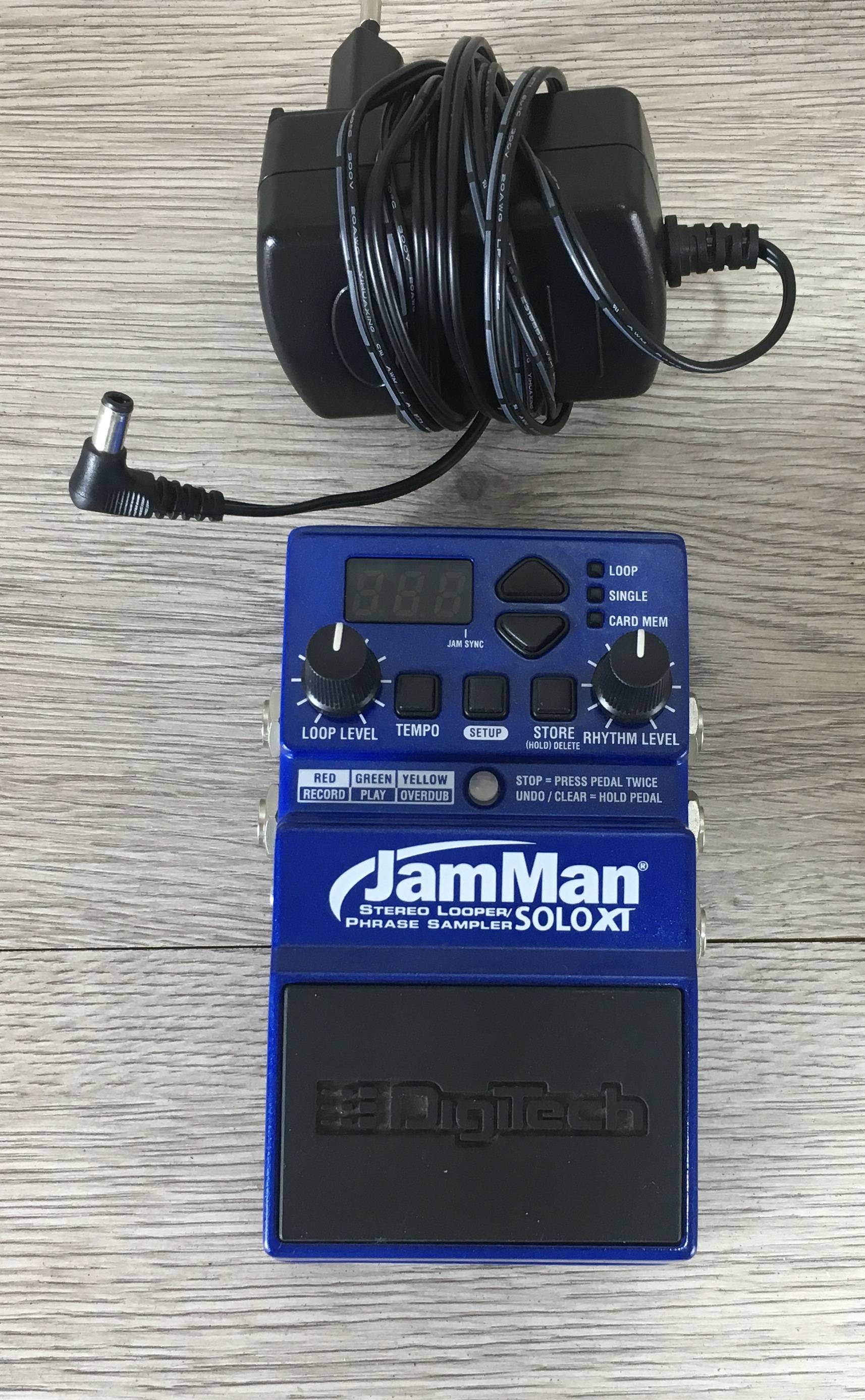 Digitech Jam Man Solo Xt loopstation | Effetti Digitech