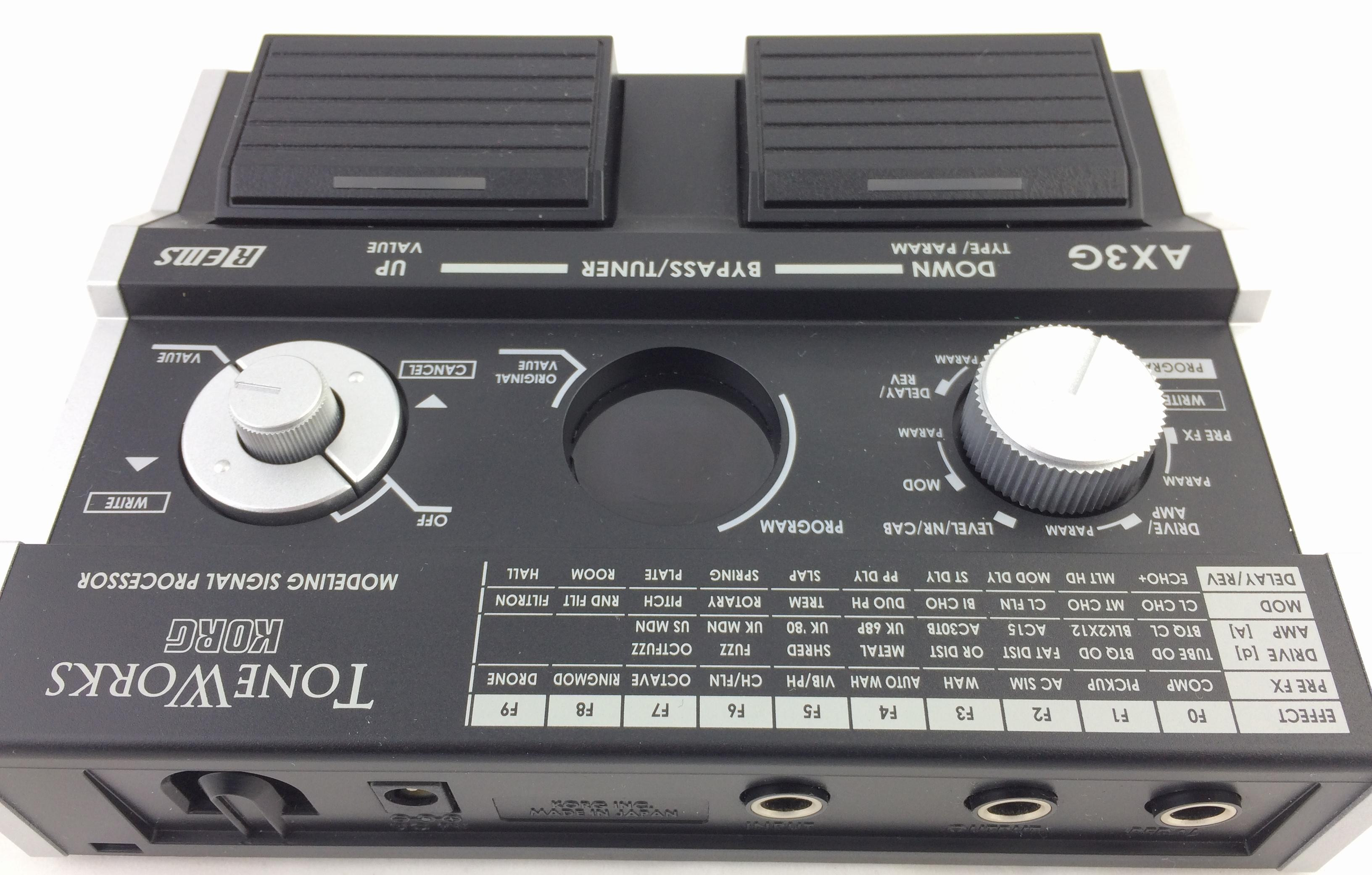 Korg AX3G | Effetti Korg