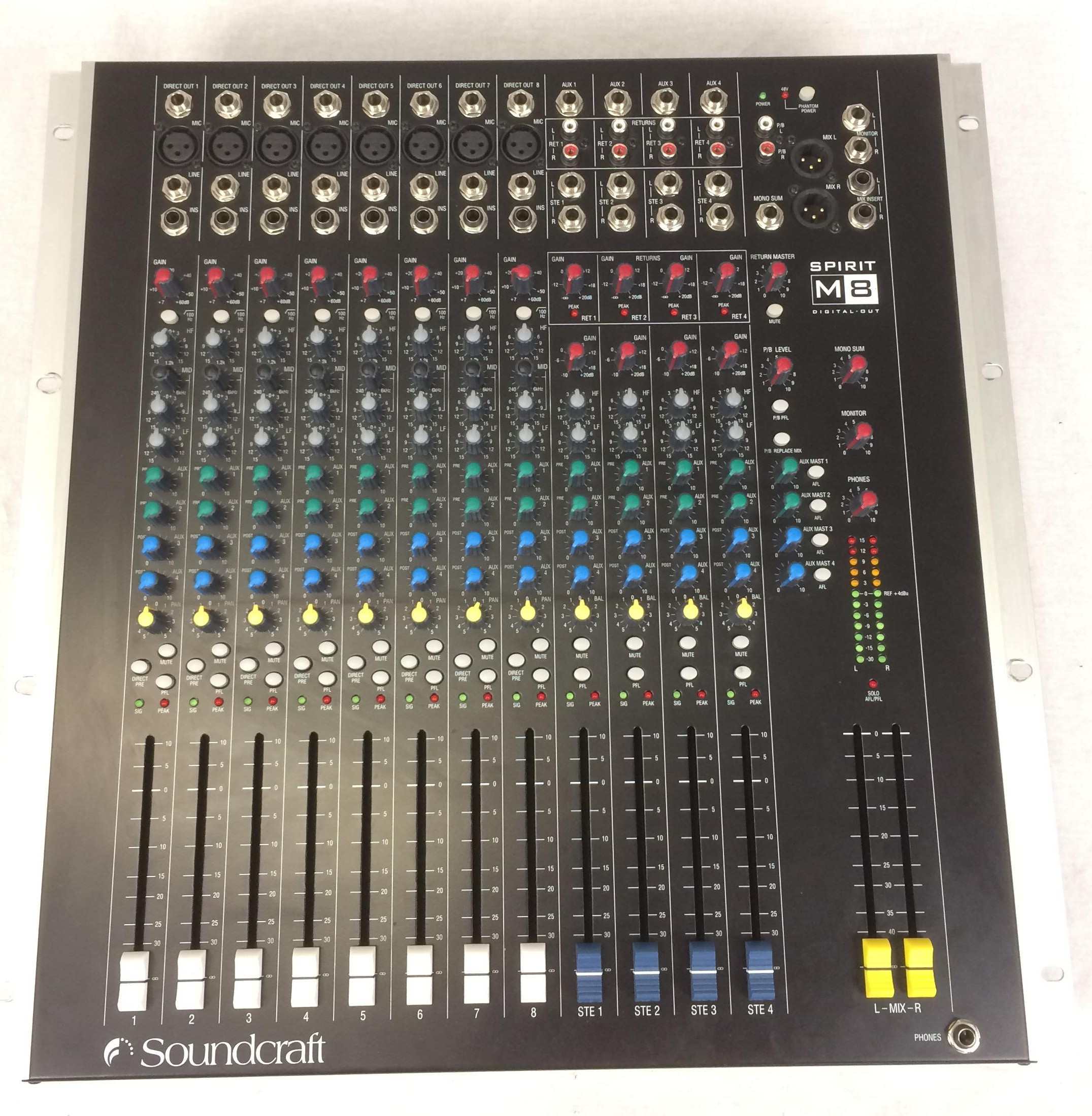 Soundcraft Spirit M8 | Mixer Soundcraft