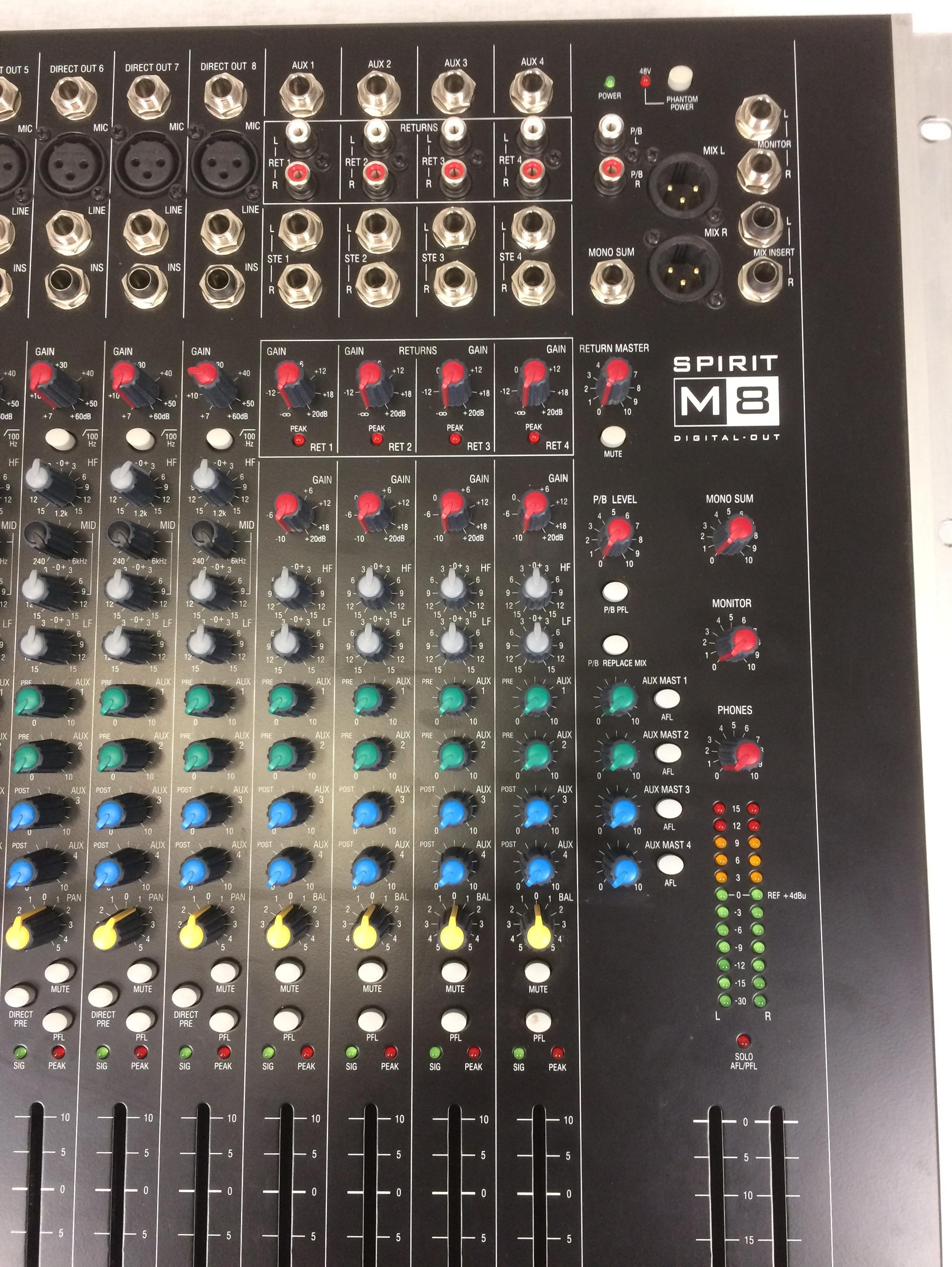 Soundcraft Spirit M8 | Mixer Soundcraft