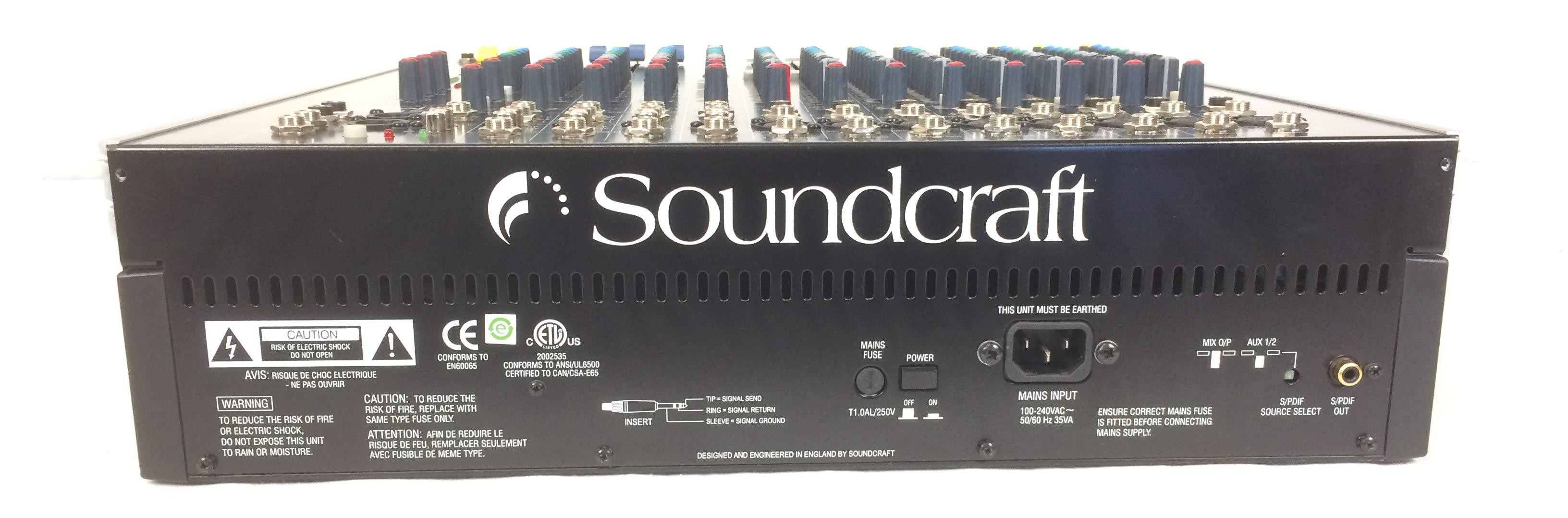Soundcraft Spirit M8 | Mixer Soundcraft
