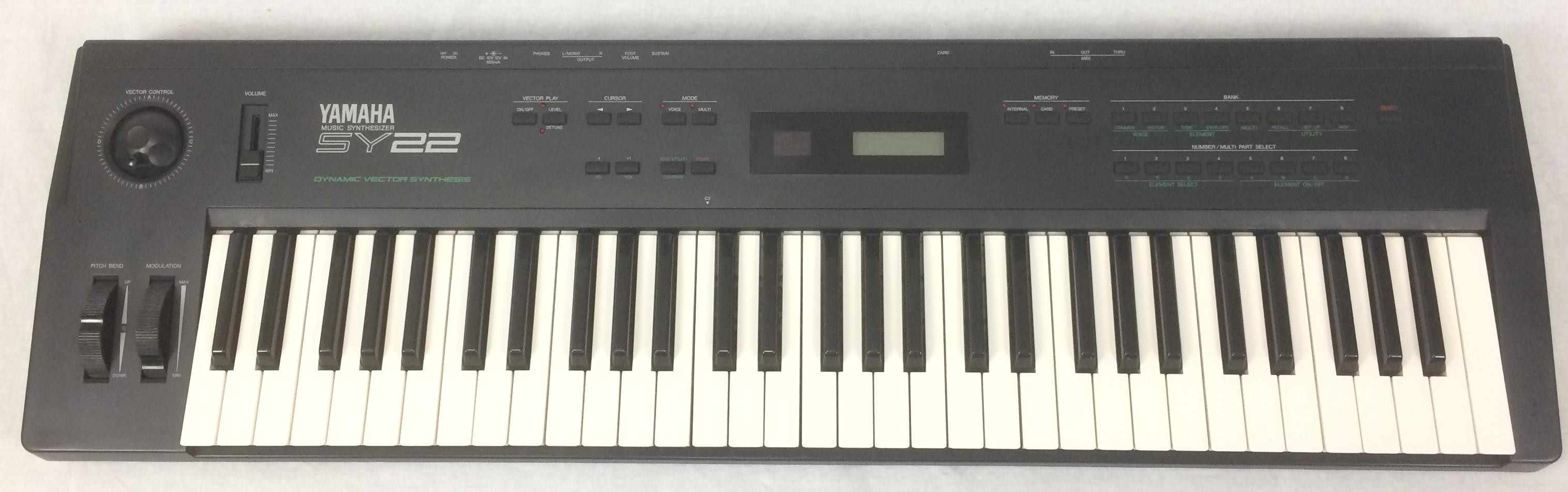 Yamaha SY22 | Sintetizzatori Yamaha